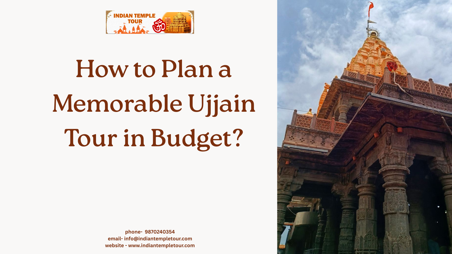 Ujjain Mahakaleshwar Tour Package: Cost & Best Time to Visit - Indian ...