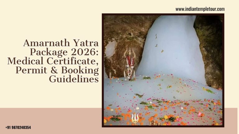 Amarnath Yatra Package 2026: Medical Certificate, Permit & Booking ...